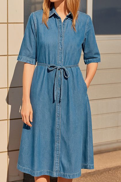 Statebird Kjole LI325-807 Agnes Midi Dress Dresses & jumpsuits (LI325-807) – Lisen.dk