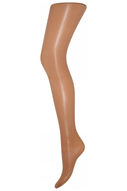 Decoy Strømpebukser | Caramel | Tight Silk Look 20 den – Lisen.dk