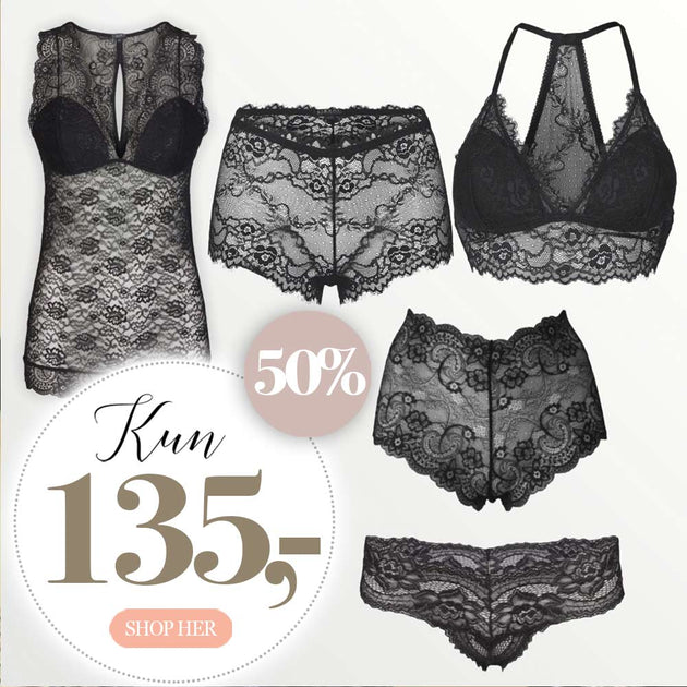 Sparen Sie 50 % bei Spitzenunterwäsche von Liberté – Lisen.dk