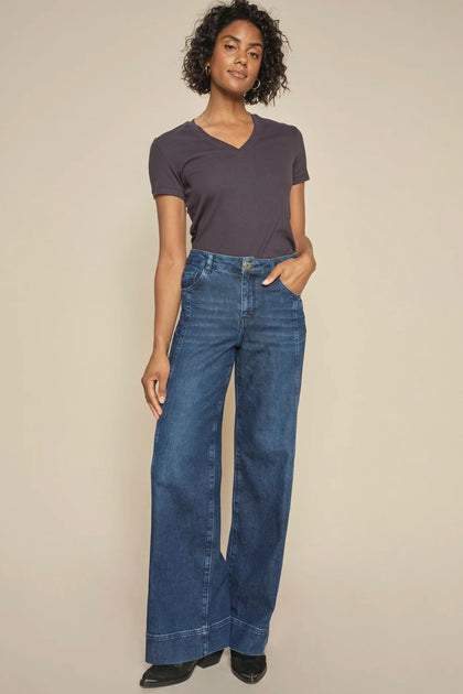 Mos Mosh Jeans | Dark Blue | MMReem Epic Jeans – Lisen.dk