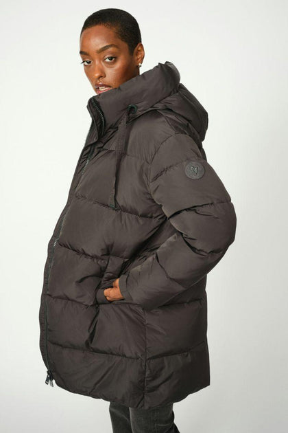 Mos Mosh Jakke | Dark Grey | MMNova Avon Down Jacket – Lisen.dk
