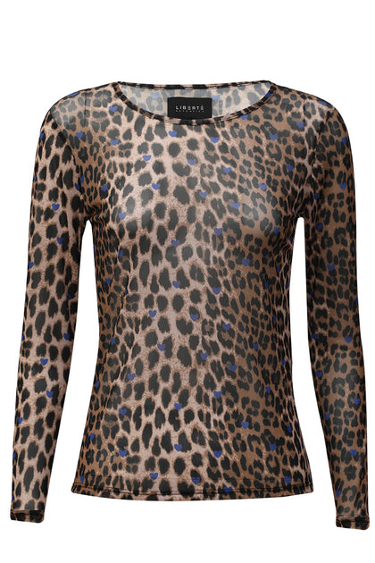Liberté Bluse 22065 MESH-LS-TSHIRT Blouses (22065) – Lisen.dk