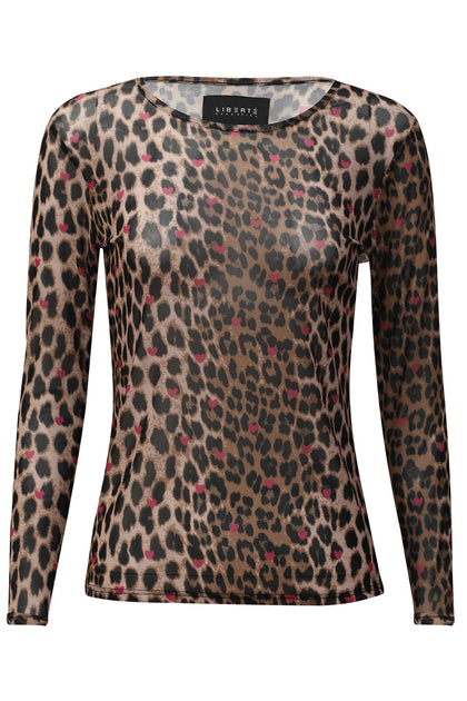 Liberté Bluse 22065 MESH-LS-TSHIRT Blouses (22065) – Lisen.dk