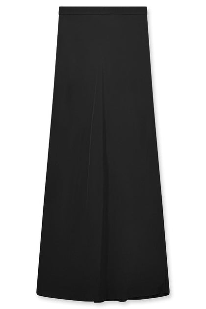 Mos mosh Nederdel | Black | MMBias Solida Long Skirt – Lisen.dk