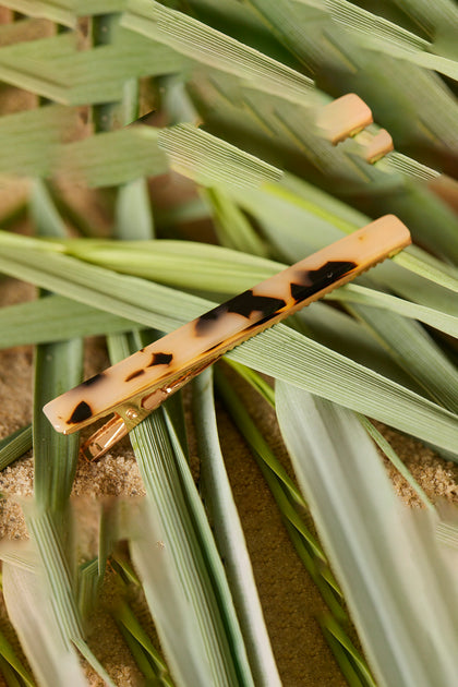 By Timm Hårspænde | Beige Tortoise | Classic Hair Clip – Lisen.dk