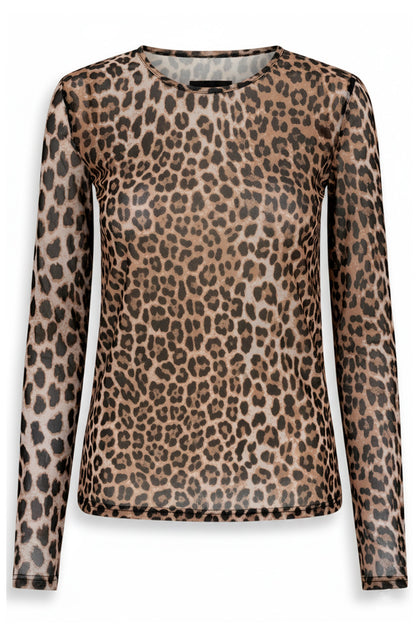 Statebird Mesh Bluse 22107 Nola Mesh Leo (22107) – Lisen.dk